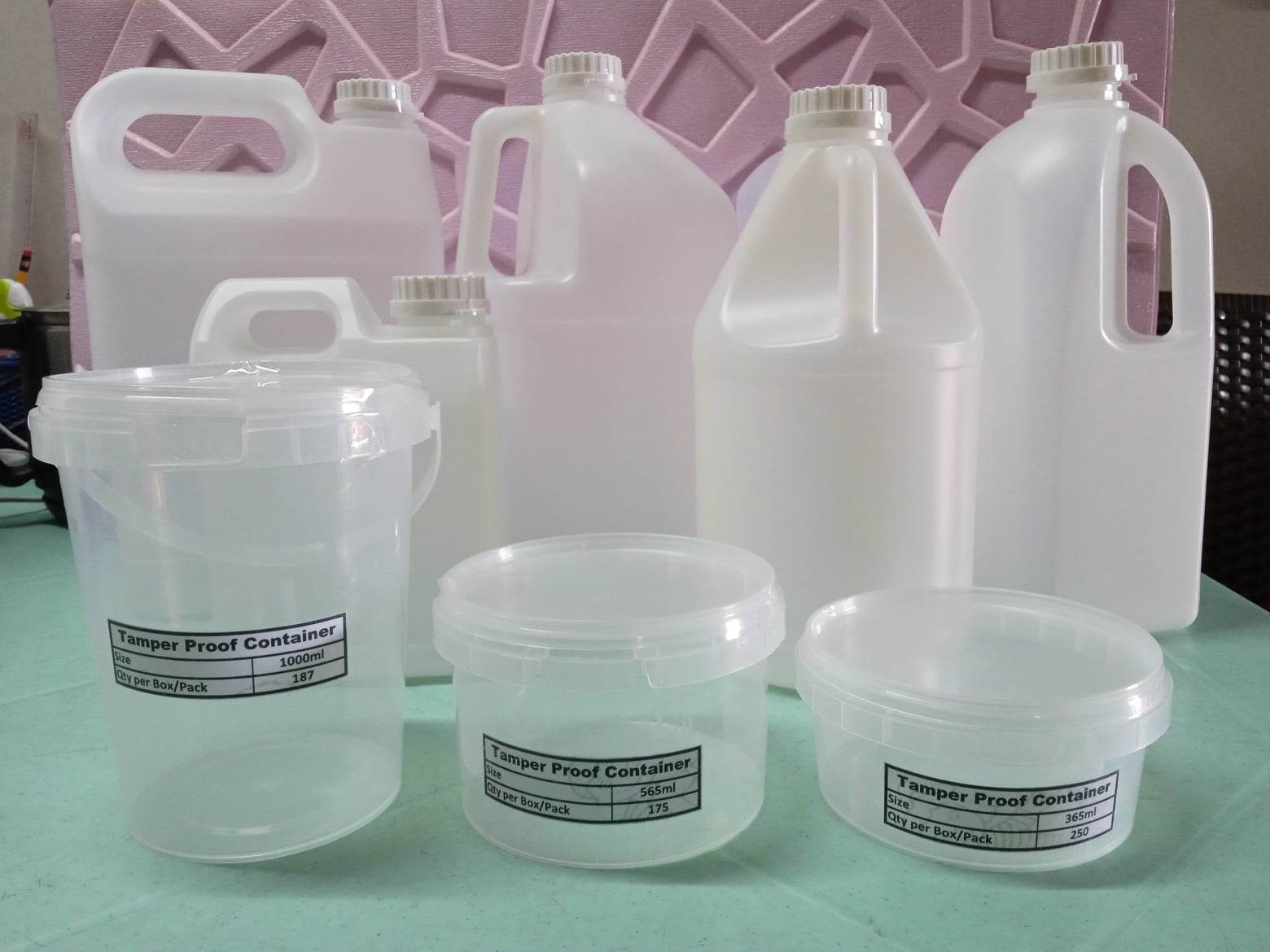 Tampered Proof Container and Gallons - Food Packaging Supply Mall ...